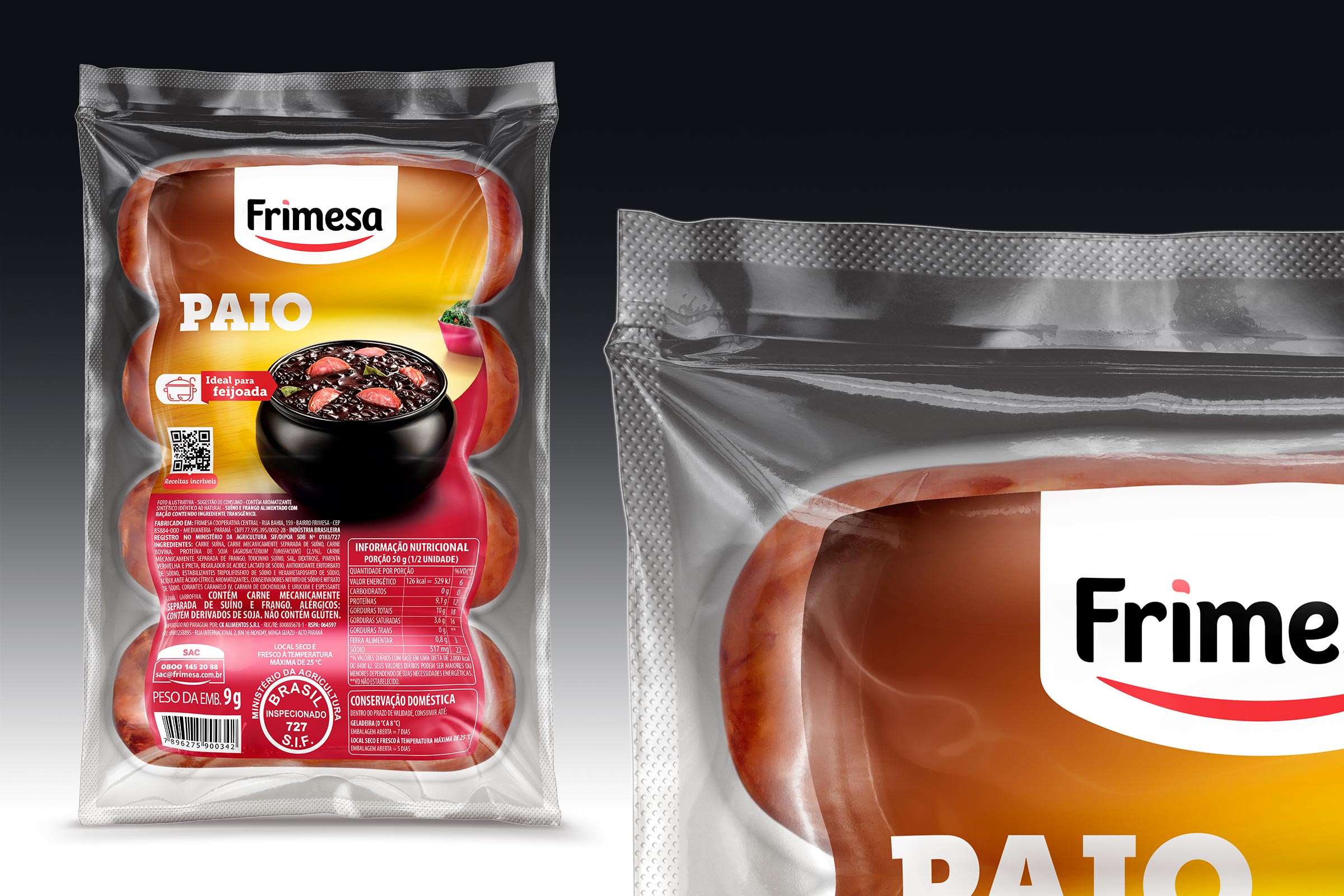 Mockup Digital de Embalagens Frimesa - Estúdio Panka